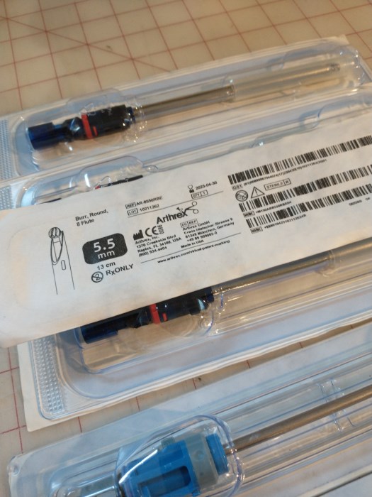Mixed Lot Stryker, Arthrex, Dyonics Surgical Attachments for sale