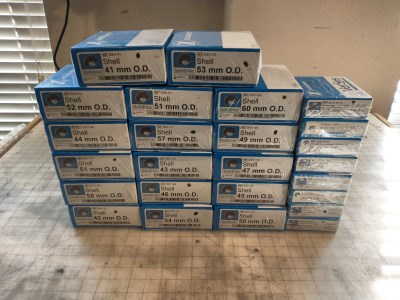 Mixed Zimmer Multipolar Bipolar Cup Shell Implants for sale