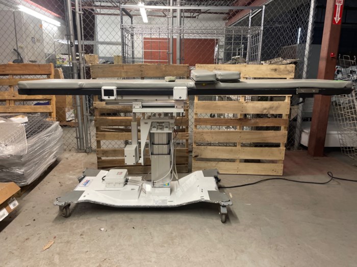 Morgan Medesign UD400EX C-Arm Exam Table for sale