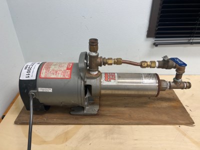 Mounted Teel Model: 2P372B Pump w/ Dayton Model: 9K860A 1/3 HP Jet Pump ...