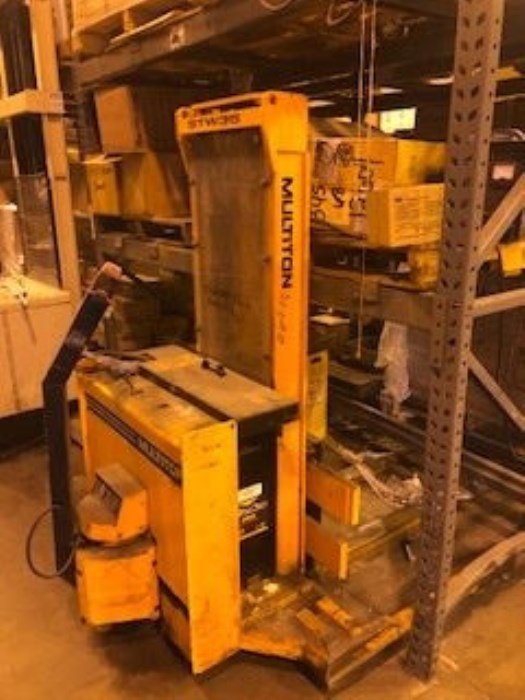 Multiton STW35 Stacker for sale