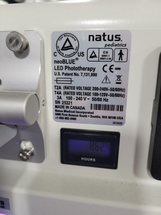 Natus neoBLUE LED Phototherapy System for sale