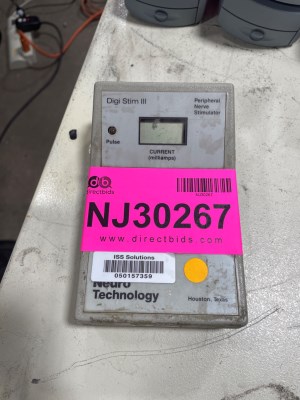 Neuro Technology Digi Stim III Peripheral Nerve Stimulator for sale