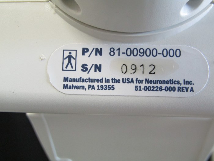 Neuronetics NeuroStar 81-00900-000 TMS Therapy System Machine w/ Chair ...