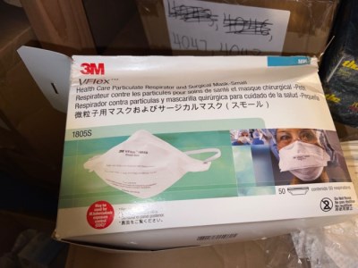 New lot of (20) boxes of 3M VFlex Surgical Masks, 10 cartons per each ...