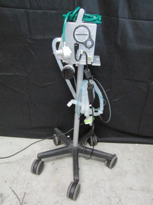 Newport Medical HT50 Ventilator W/ Stand for sale