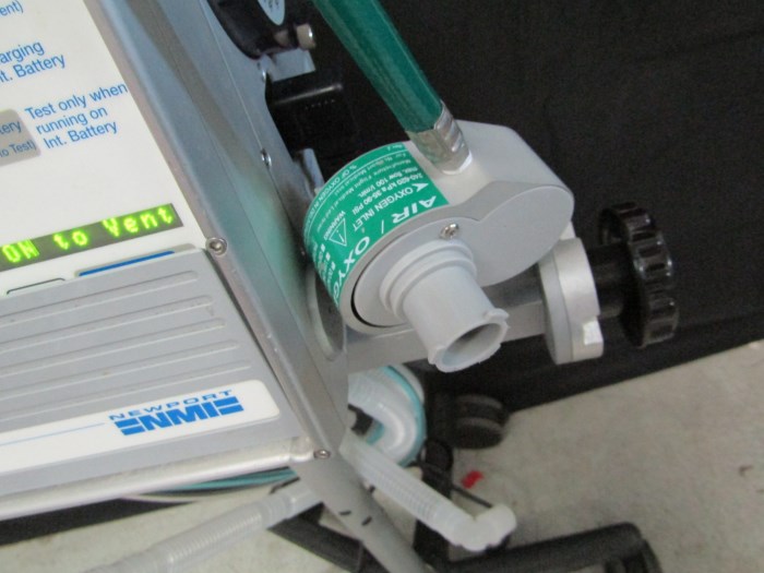 Newport Medical HT50 Ventilator W/ Stand for sale