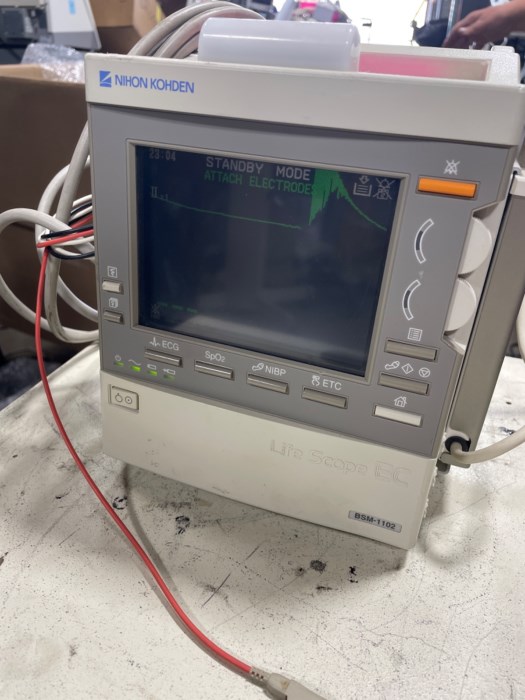 Nihon Kohden Life Scope EC BSM-1102 Patient Monitor for sale