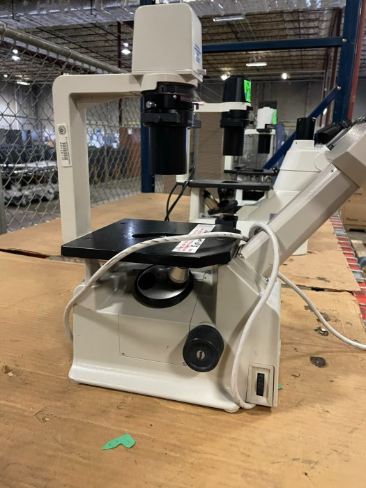 Nikon TMS Microscope *Powered on at time of auction* for sale