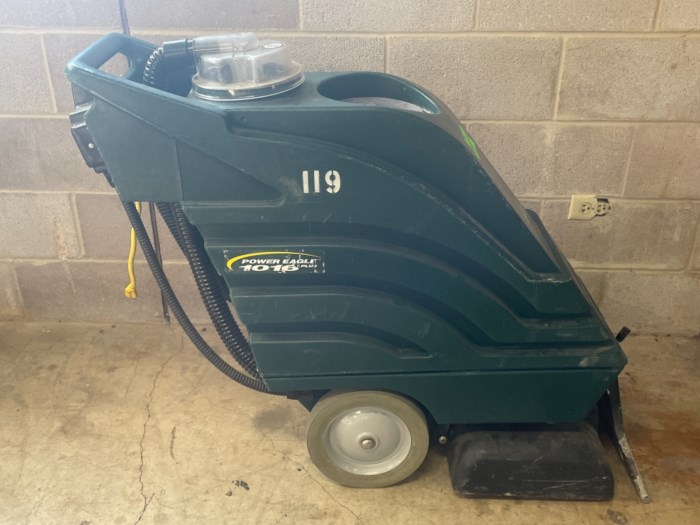 Nobles Power Eagle 1016 Plus Walk Behind Vacuum Lot Of Two For Sale