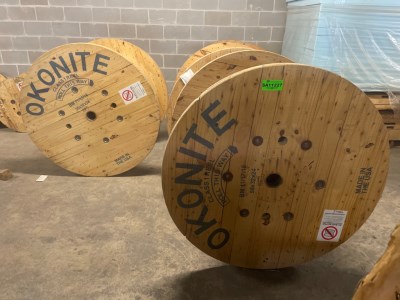 Okonite Class 1 Cable (Lot of 3 Spools - Incomplete) for sale