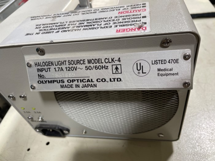 Olympus CLK-4 Light Source for sale