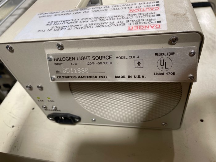 Olympus CLK-4 Light Source for sale