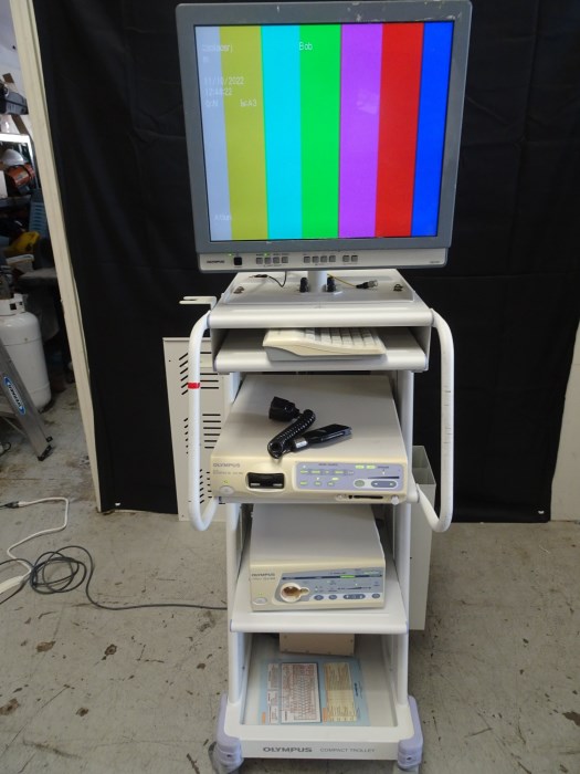 Olympus CV-180 EVIS EXERA II Complete Video Endoscopy Tower System for sale