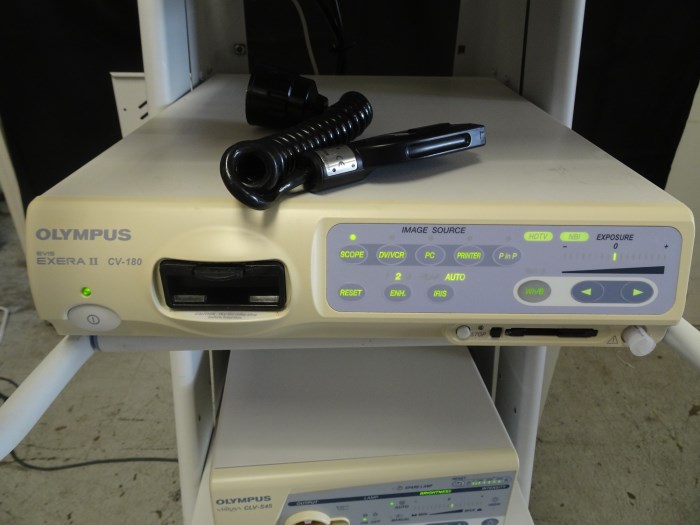 Olympus CV-180 EVIS EXERA II Complete Video Endoscopy Tower System for sale