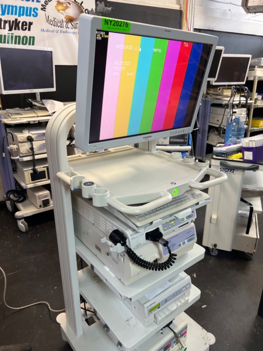 Olympus GI 180 system, CV-180, CLV-180 OEV-261H MONITOR for sale