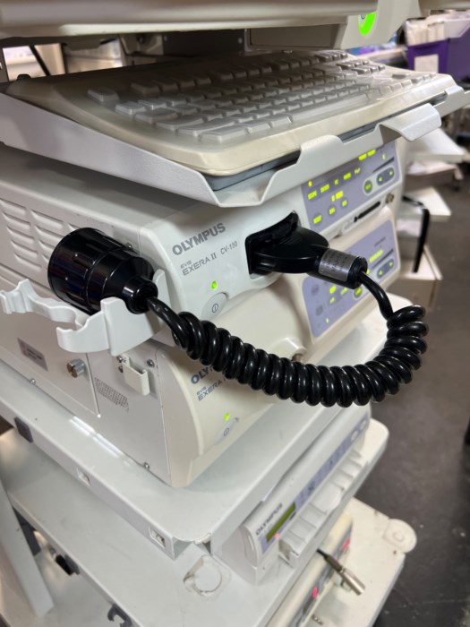 Olympus GI 180 system, CV-180, CLV-180 OEV-261H MONITOR for sale