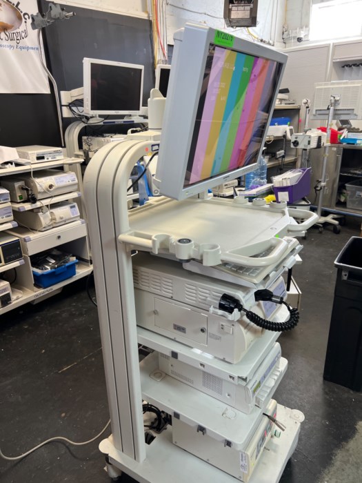 Olympus GI 180 system, CV-180, CLV-180 OEV-261H MONITOR for sale
