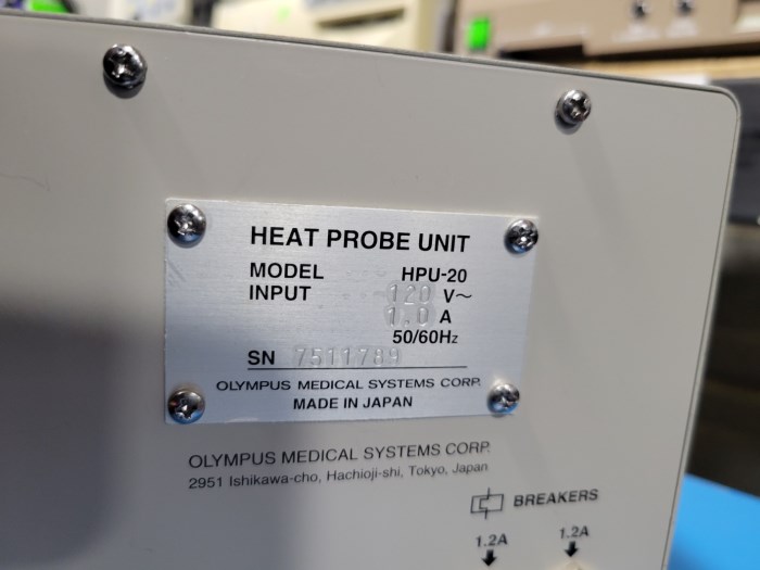 Olympus HPU-20 Heat Probe Unit for sale