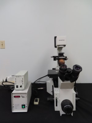 Olympus IX70 Inverted Nomarski DIC Microscope W/ Objectives for sale