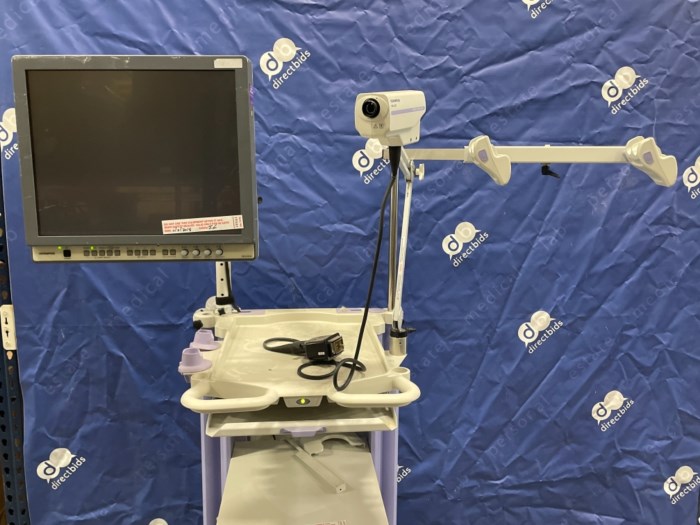 Olympus WM-NP1 Mobile Cart w/ Mounted Monitor & Probe for sale