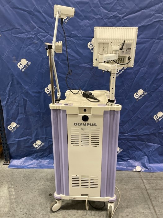 Olympus WM-NP1 Mobile Cart w/ Mounted Monitor & Probe for sale