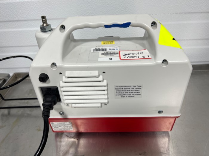 OptiVac G180 Portable Aspirator for sale