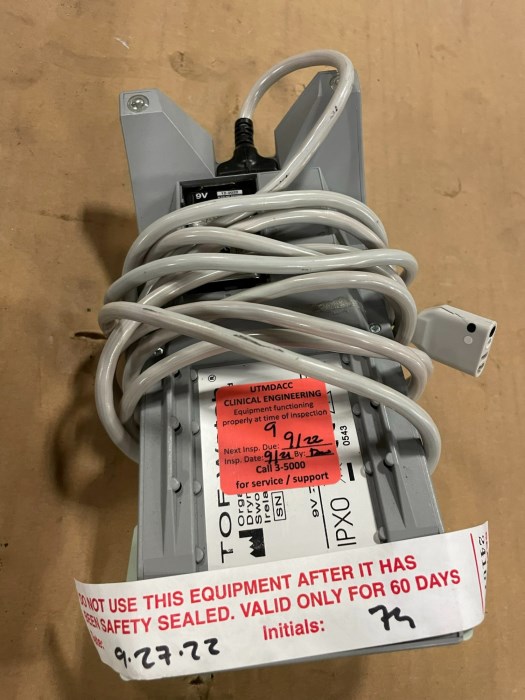 Organon TOF-Watch Objective Neuromuscular Transmission Monitor *Lot of ...