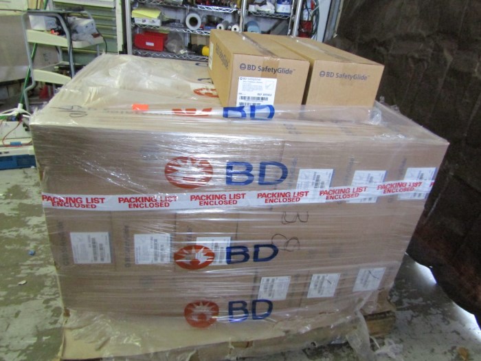 Pallet of 30 New BD 305902 SafetyGlide Injection Needle - 23G x 1" CASE ...