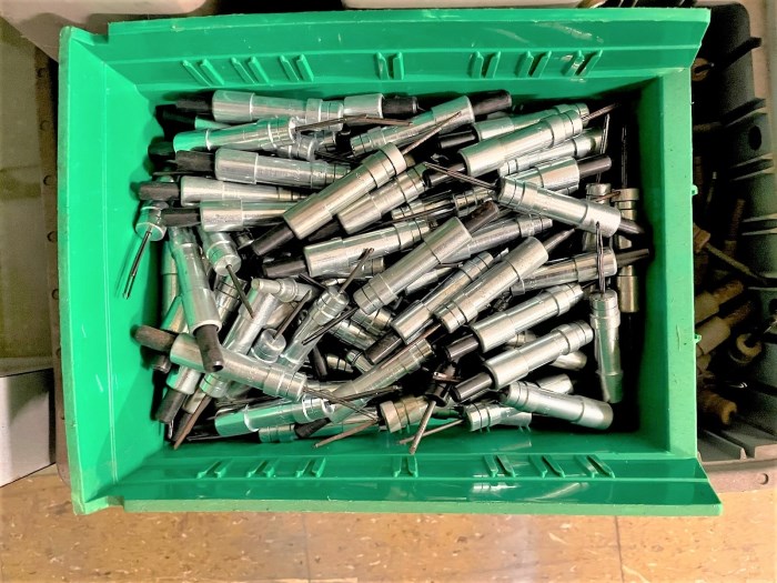 Pallet of Assorted Clecos Fasteners for sale