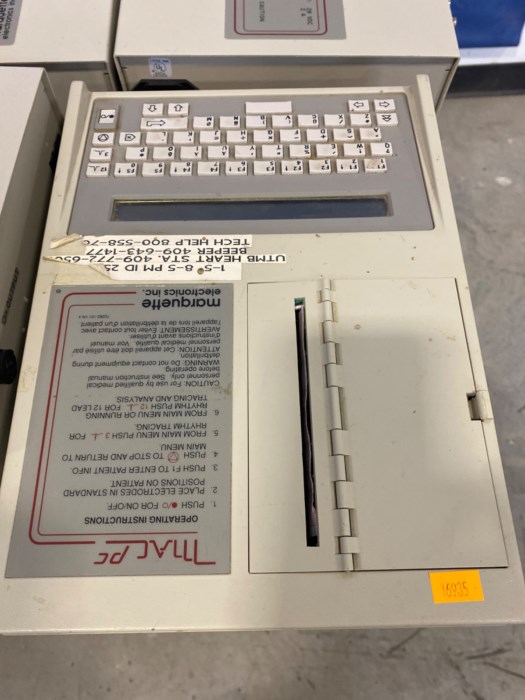 Pallet of Marquette Electronics MAC PC Portable EKG System + Manual + Accessories for sale
