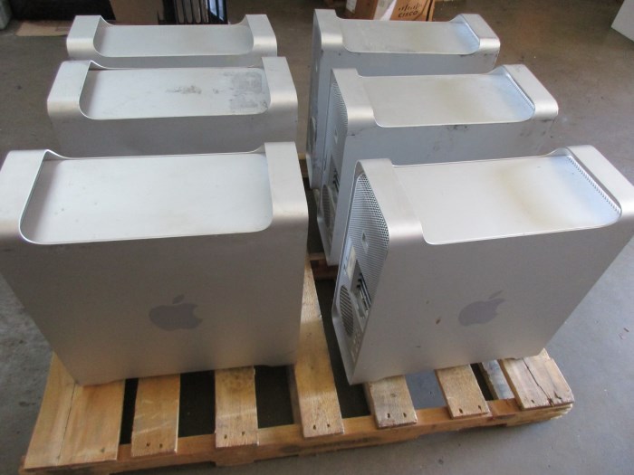 Pallet of various models of Apple Mac Pro for sale