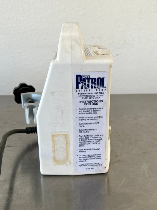 Patrol Enteral Pump (Lot of 3) for sale