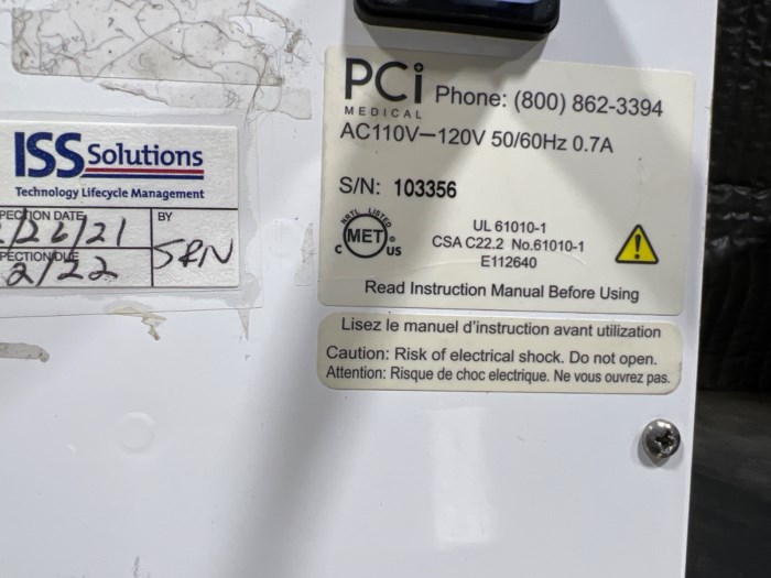 PCI Endo-Flush Endoscope Flushing Pump for sale