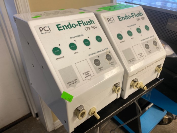 PCI Medical Endo-Flush EEP-500 lot of (2) for sale