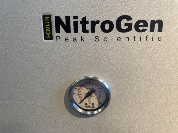 Peak Scientific N110DR NitroGen Generator for sale