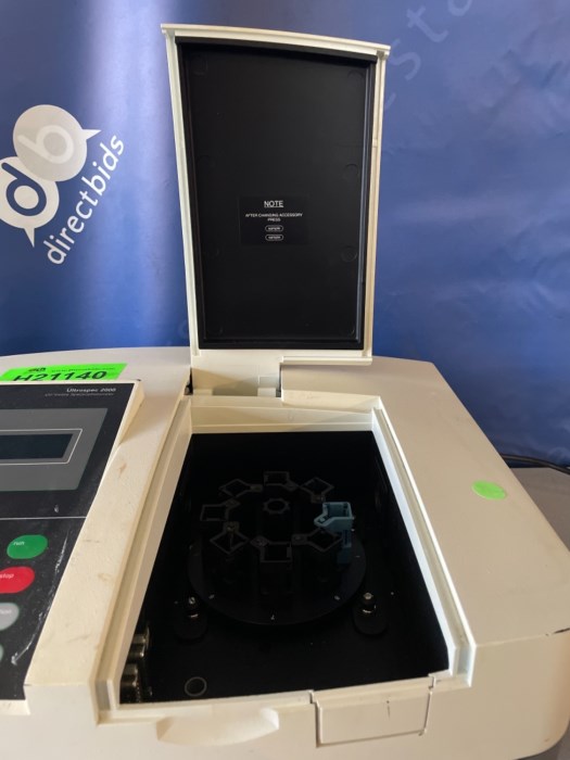 Pharmacia BioTech Ultrospec 2000 UV/Visible Spectrophotometer for sale
