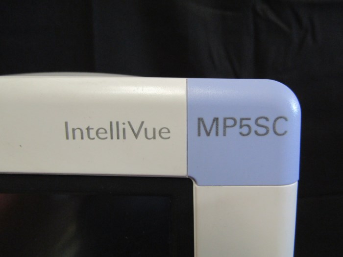 Philips Healthcare Intellivue MP5SC Monitor W/ Rolling Stand for sale