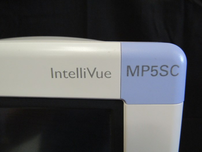 Philips Healthcare Intellivue MP5SC Monitor W/ Rolling Stand for sale