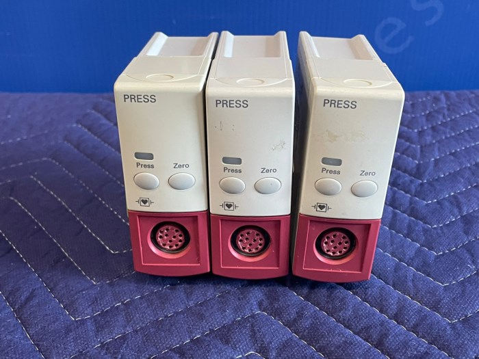 Philips M1006B Invasive Blood Pressure Modules (Lot of 3) for sale