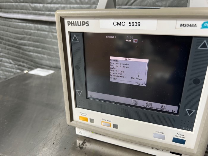 Philips M4 M3046A Transport Monitor for sale