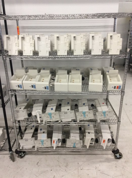 PHILIPS MODULE RACKS (64) for sale