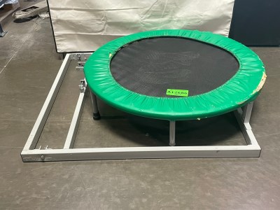 Physical Therapy Mini-Trampoline w/ Adjustable Stand for sale