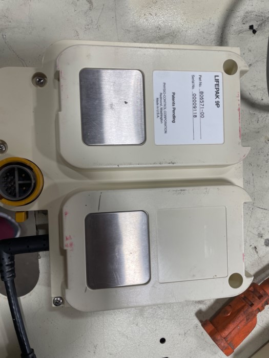 Physio-Control Lifepak 9P Quik-Combo Pacing/Defibrillation Adapter for sale