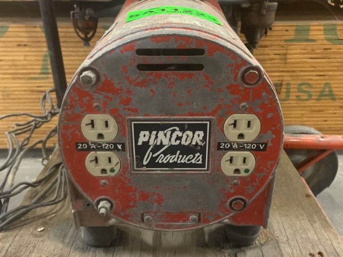 Pincor Model: RF-30HM5 Generator for sale
