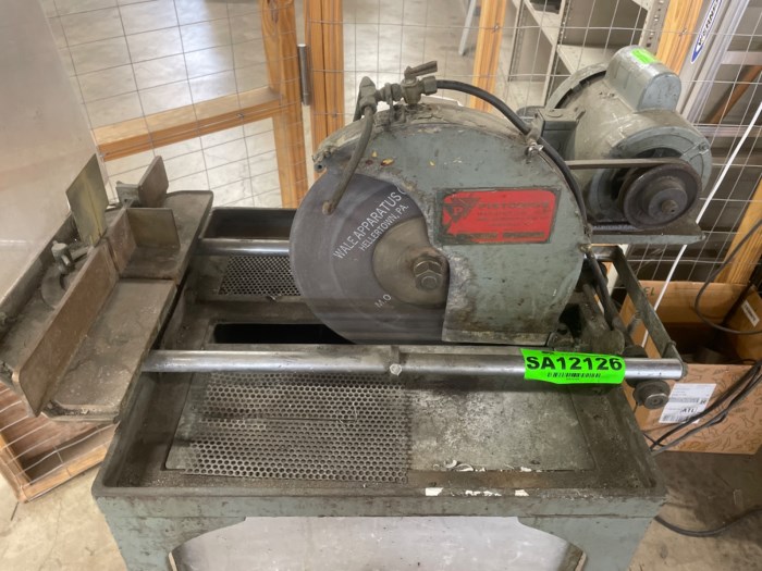 Pistorius Machine Co. Model A Water Cutter for sale