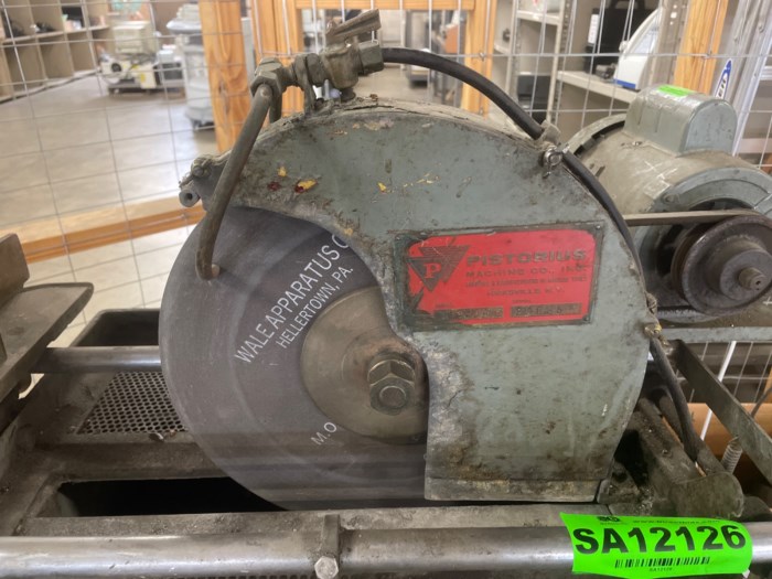 Pistorius Machine Co. Model A Water Cutter for sale