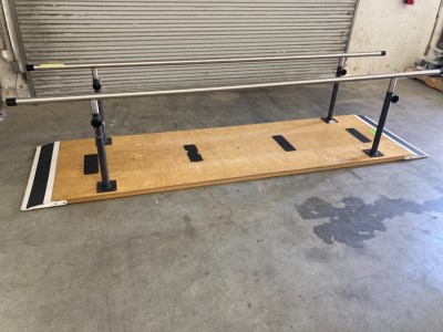 Platform Mounted Parallel Bars with Adjustable height for sale