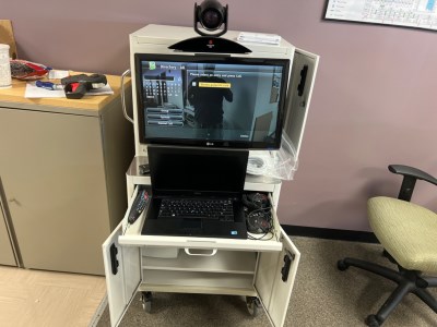 POLYCOM TELE-MED CART And ACCESSORIES for sale