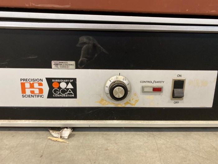 Precision Scientific Gca Thelco Benchtop Laboratory Incubator - Model 4 ...